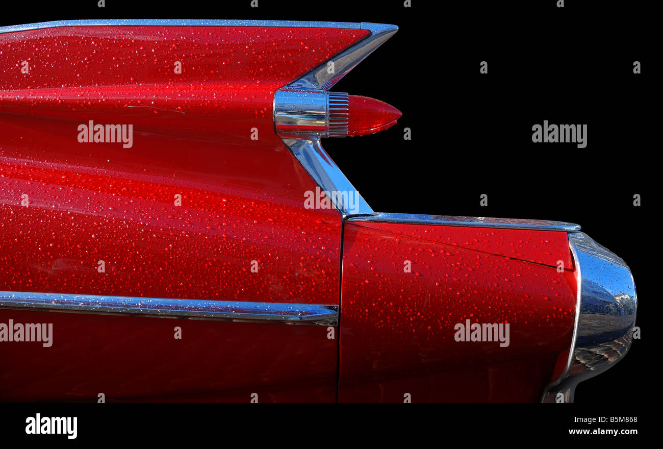 The red car isolated with clipping path Stock Photo - Alamy