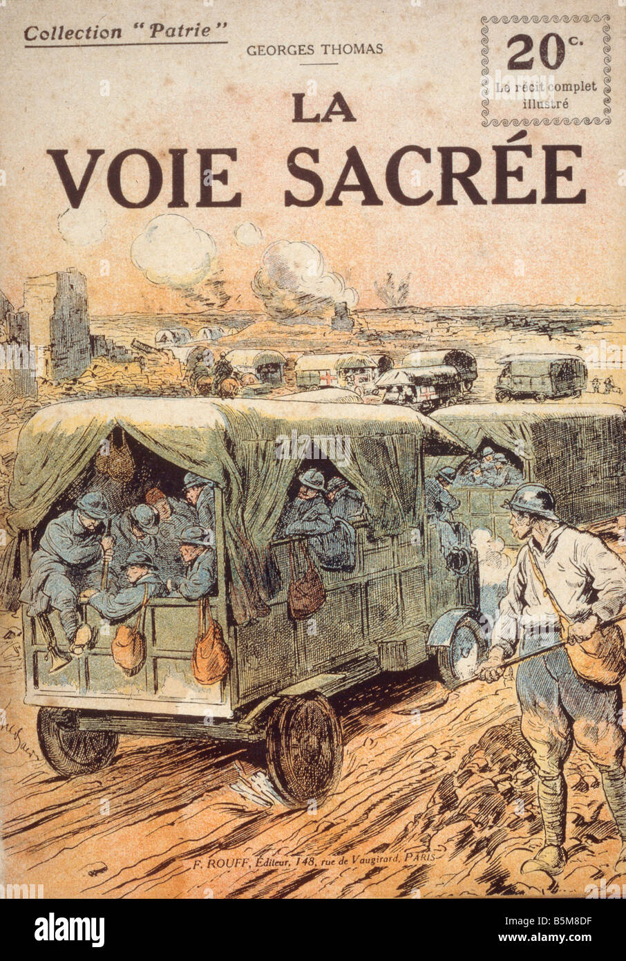 French troops wwi truck hi-res stock photography and images - Alamy