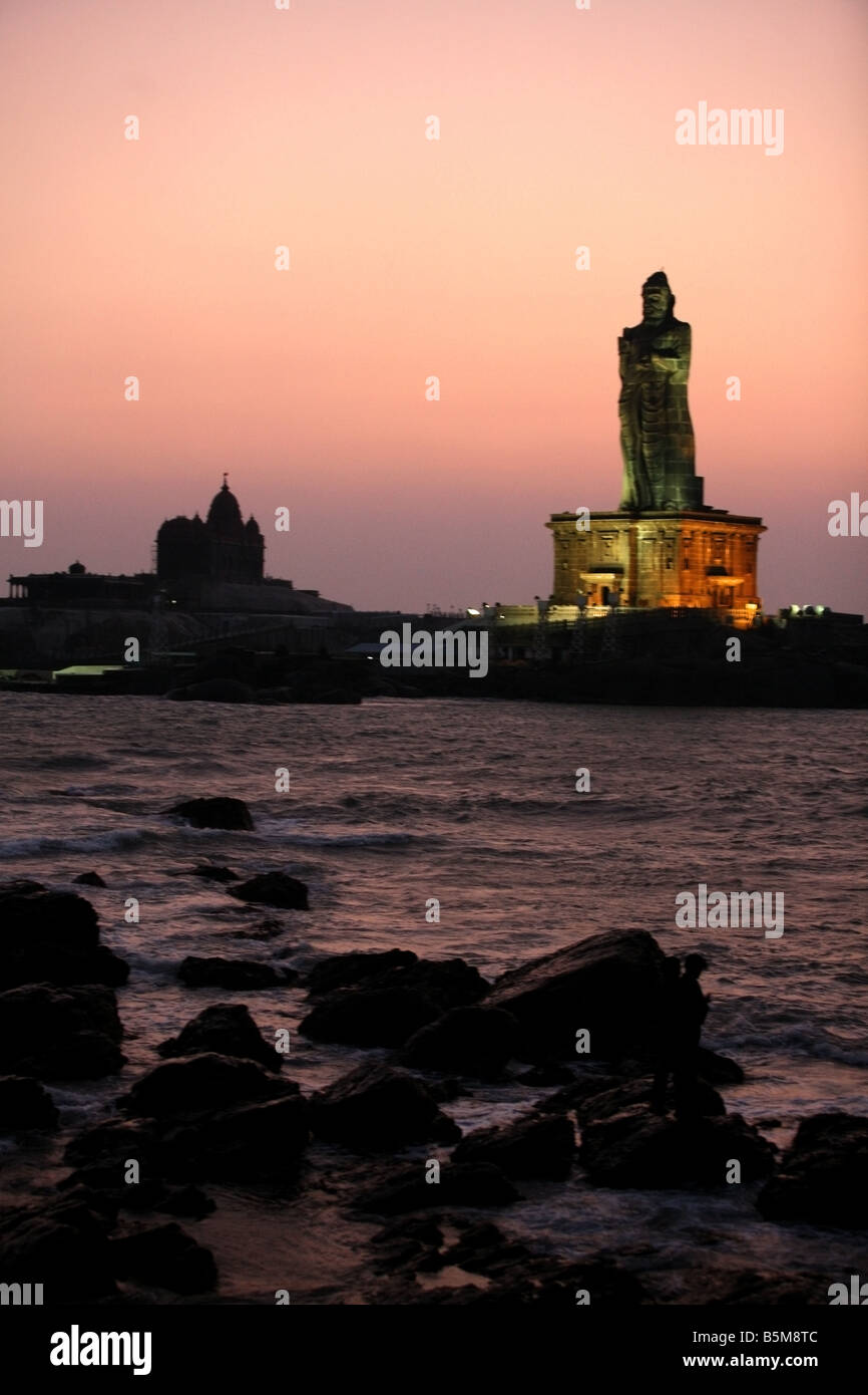 kanyakumari- the most southern point of the indian subcontinent Stock ...