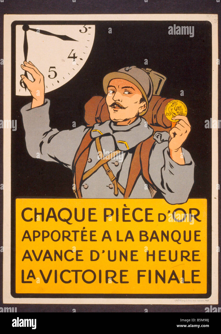 Propaganda poster 1914 hi-res stock photography and images - Alamy