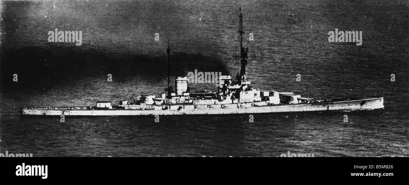German battleship battle cruiser hi-res stock photography and images ...