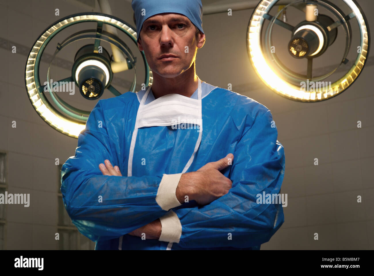 Portrait of surgeon Stock Photo - Alamy