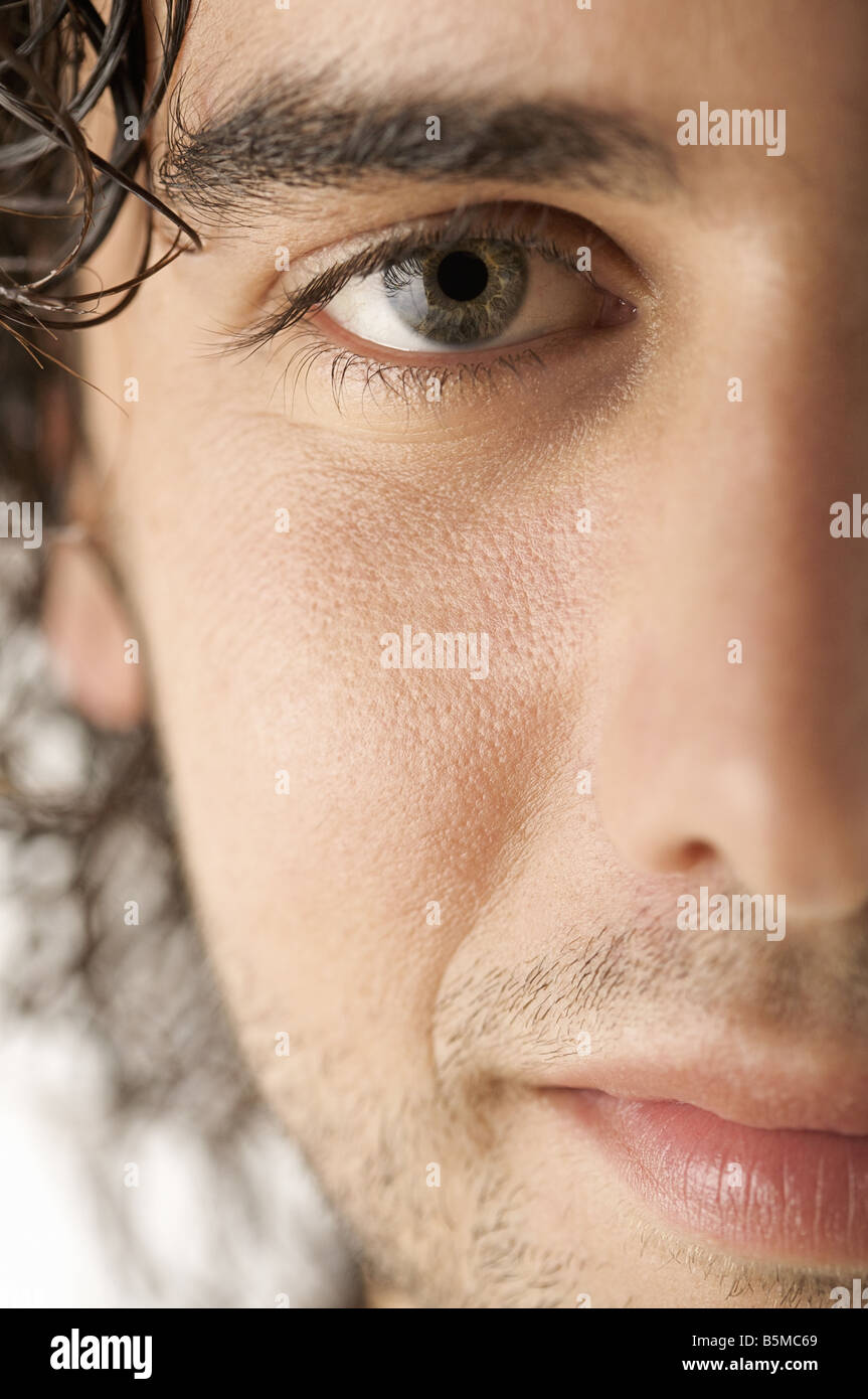 A man's face Stock Photo - Alamy