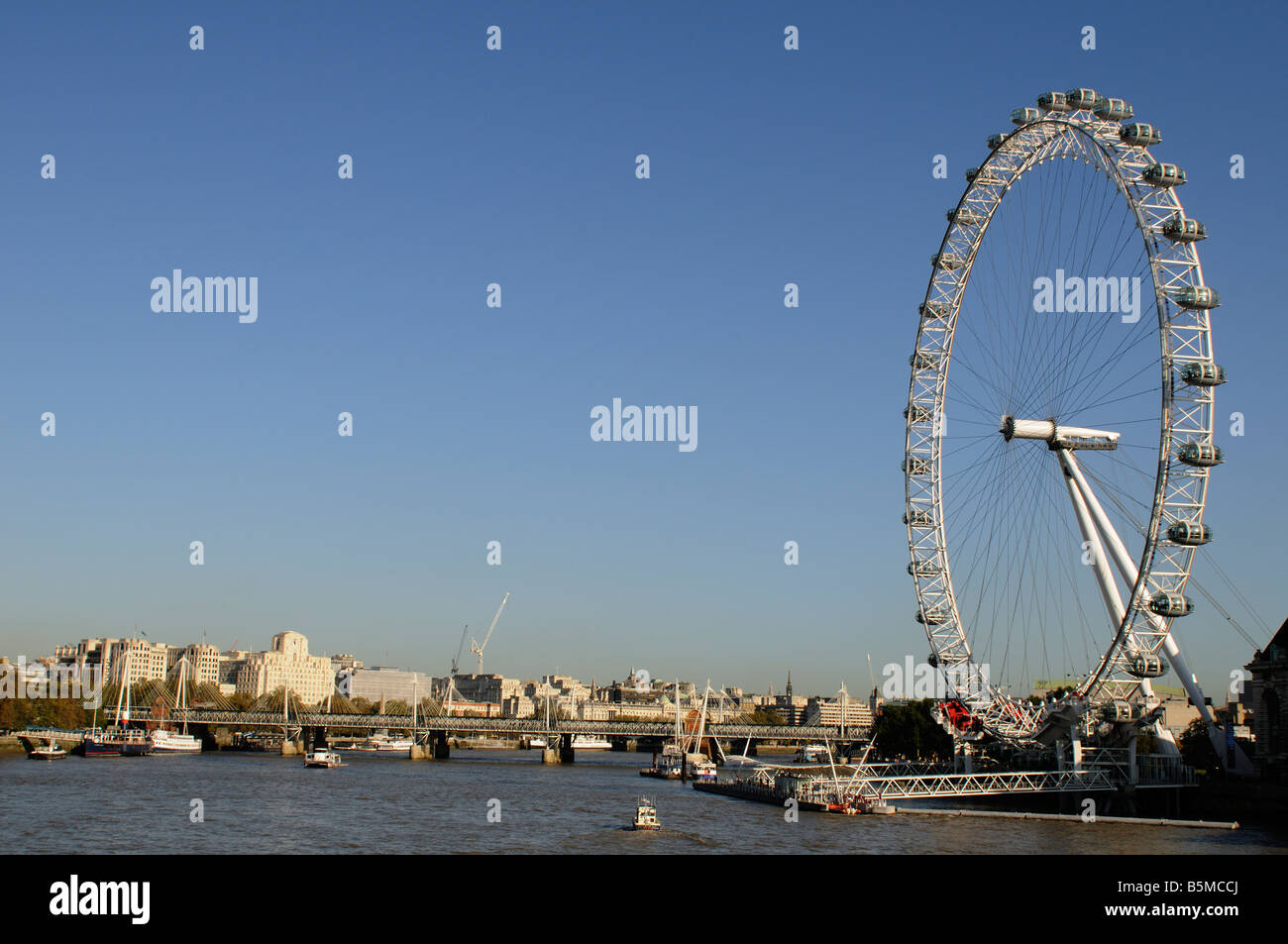 London Eye England UK Stock Photo - Alamy
