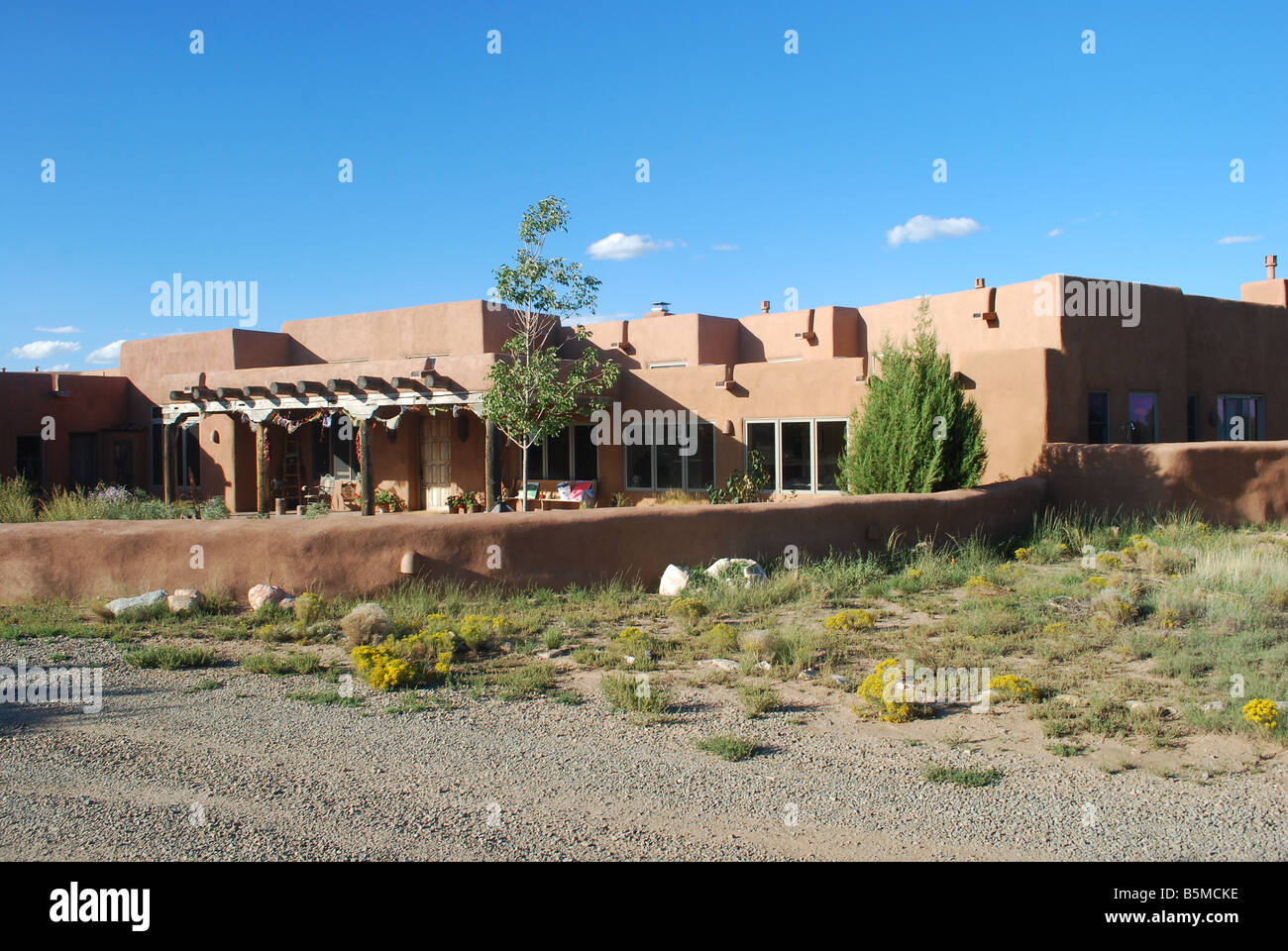 High Feather Ranch, Cerrillos, New Mexico USA Stock Photo - Alamy