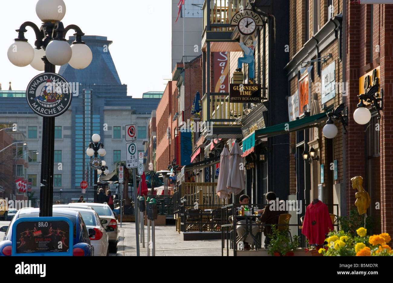 Byward market area Ottawa Canada Stock Photo - Alamy