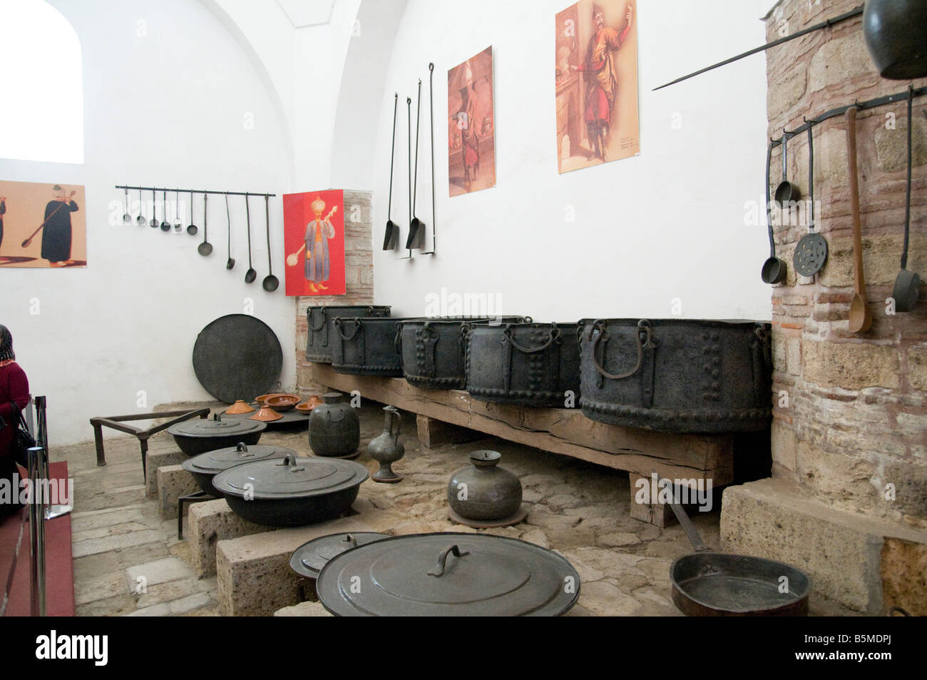Turkey Istanbul Topkapi Palace the kitchens Stock Photo - Alamy