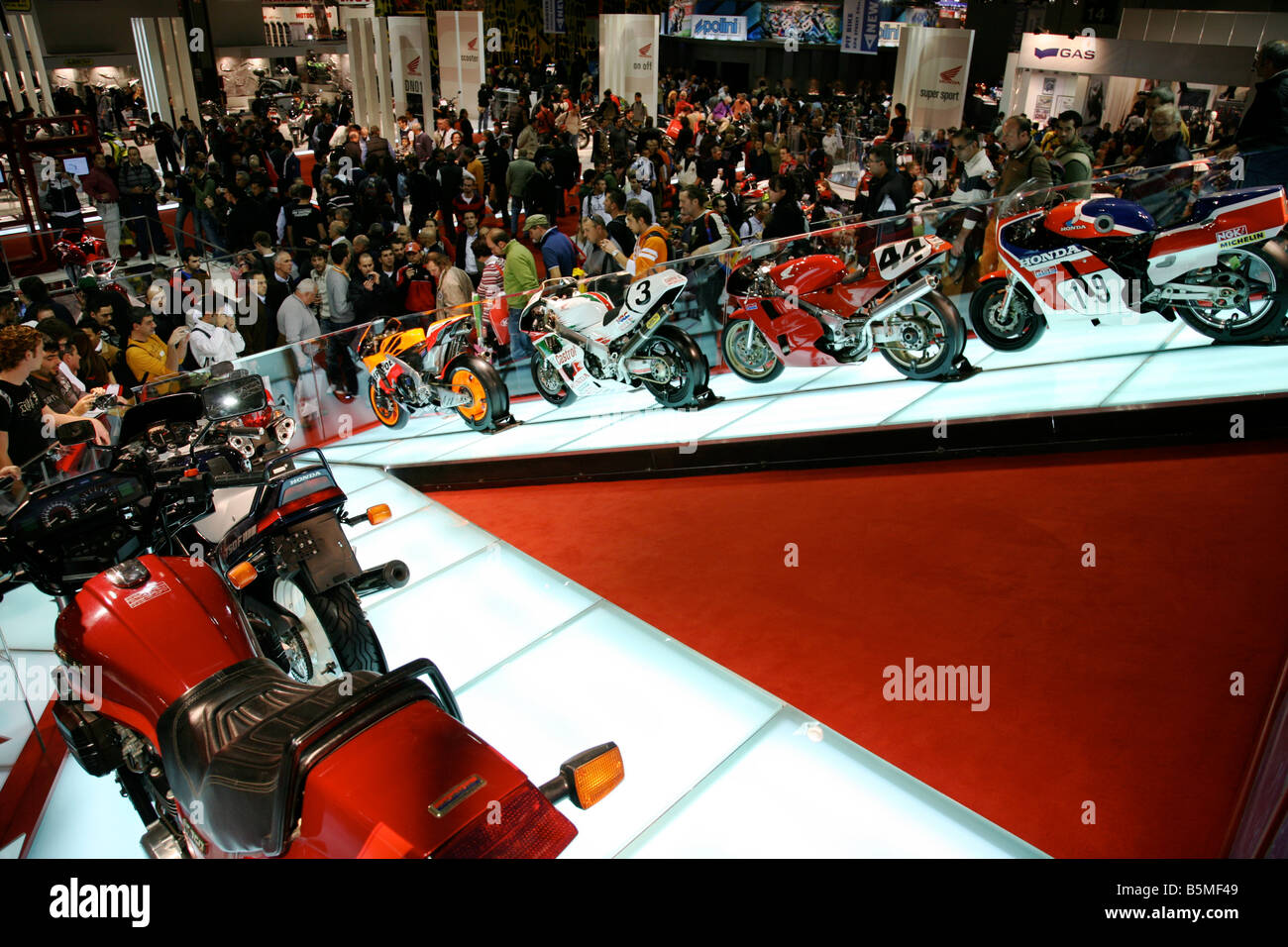 EICMA 2008 International cycle and motorcycle exhibition Milan Italy ...