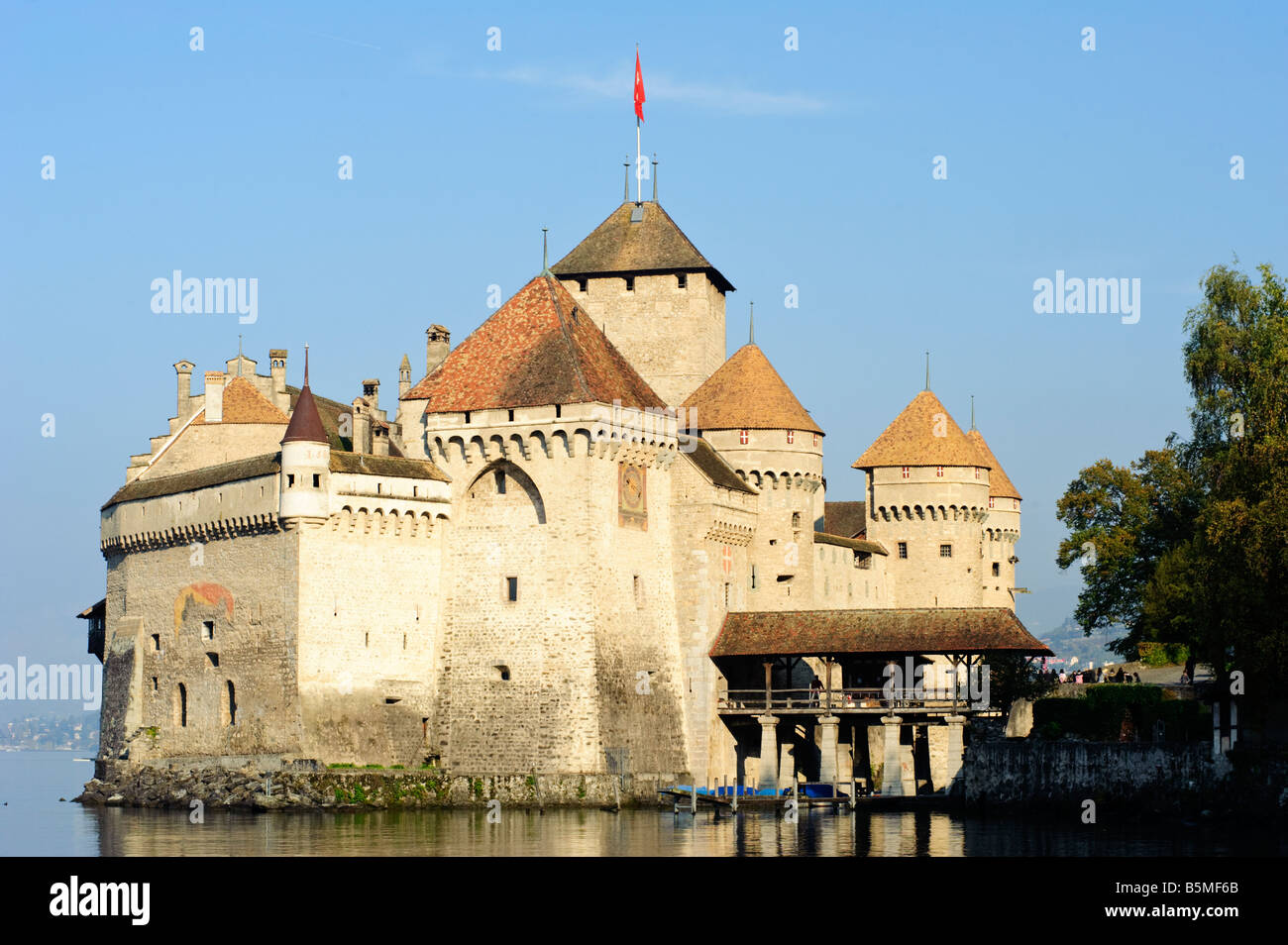 Chillon Castle, Veytaux, Canton of Vaud, Switzerland Stock Photo - Alamy