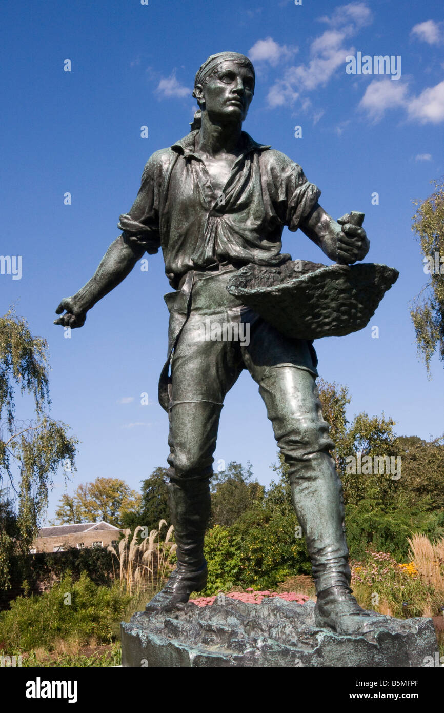 Statue of the Sower in the Royal Botanic Gardens Kew Richmond Surrey ...