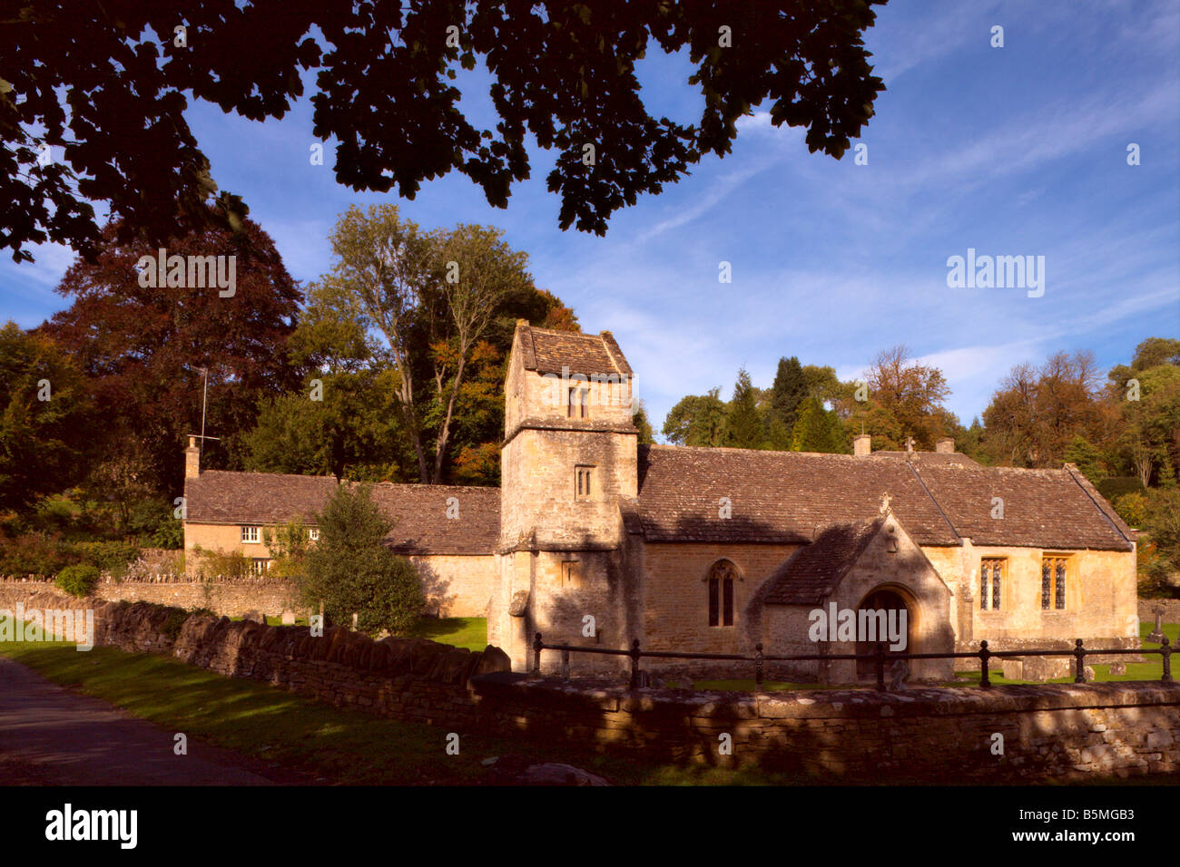 Bagendon Parish Church Gloucestershire Cotswolds England UK Stock Photo ...