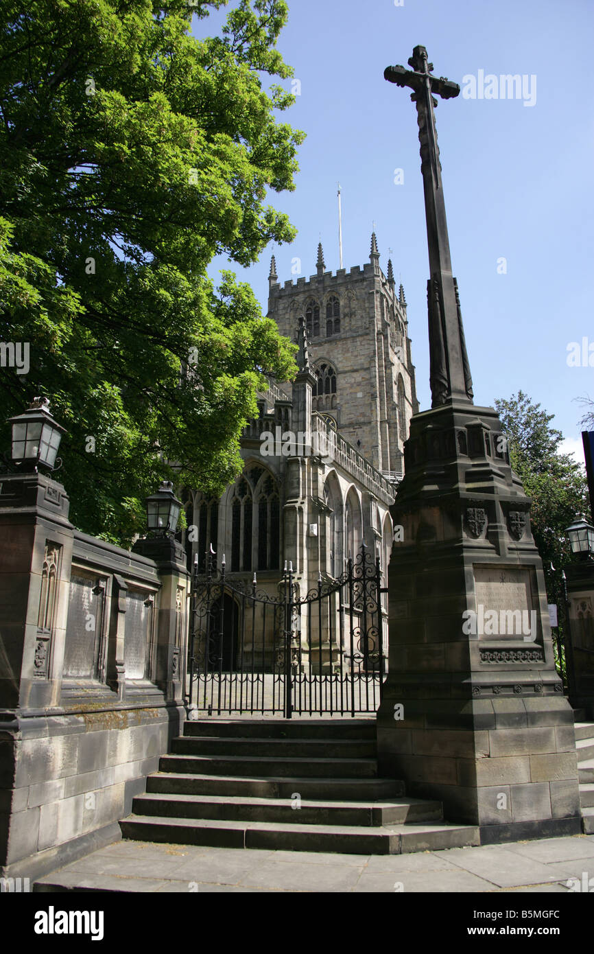 City of Nottingham, England. The Civic and Parish Church of Saint Mary ...