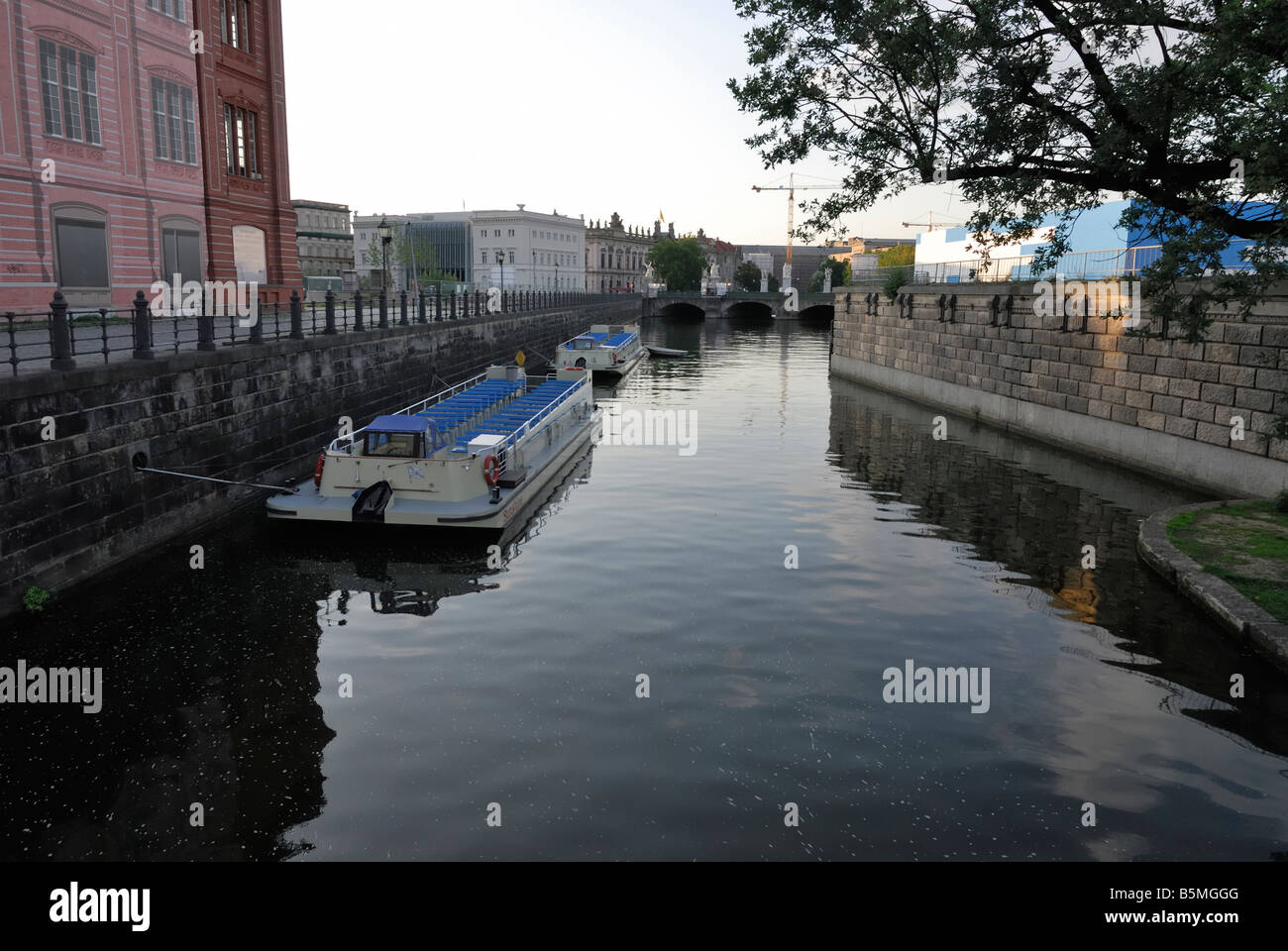 Spree river Berlin Germany Stock Photo - Alamy