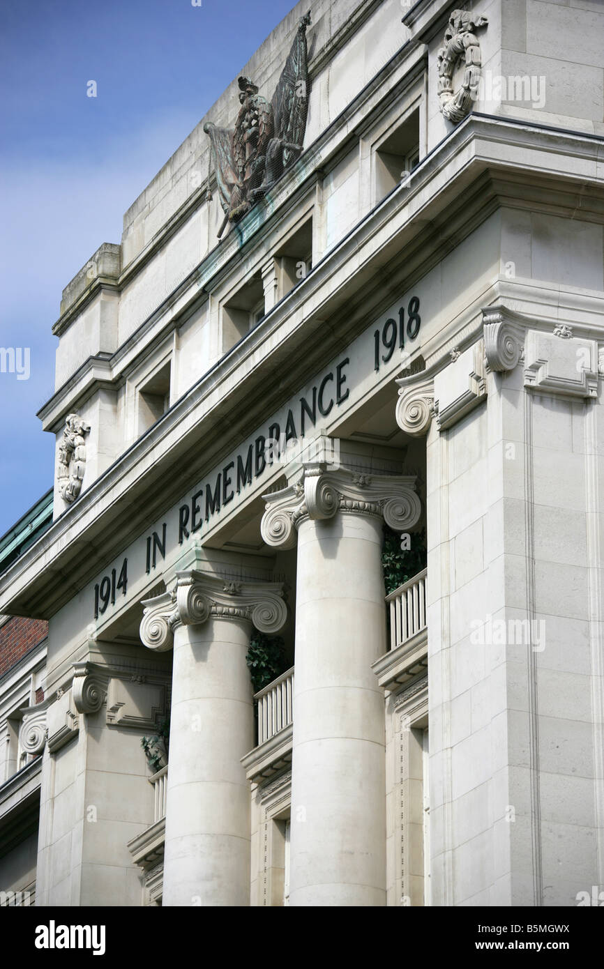 City of Nottingham, England. The First World War monument for ...