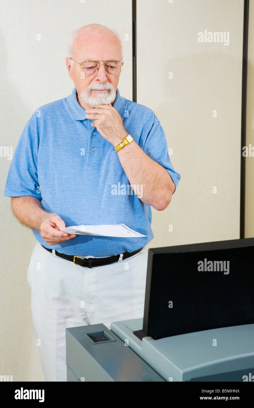 Optical scan ballot hi-res stock photography and images - Alamy