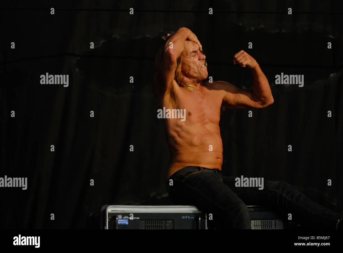 Iggy Pop, The Stooges, Heineken Jamming Festival, Mestre Venice Italy ...