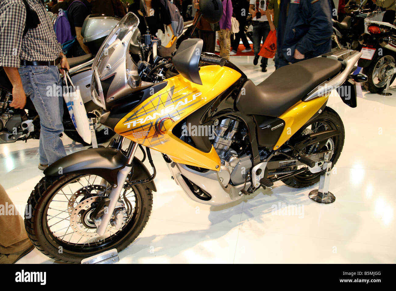 Milan international exhibition of cycle and motorcycle hi-res stock ...