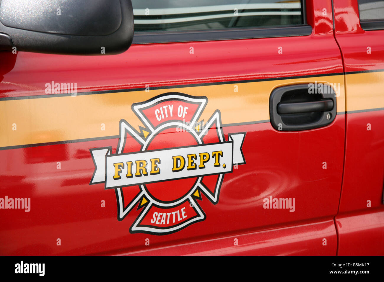 Seattle fire department vehicle Seattle USA Stock Photo - Alamy