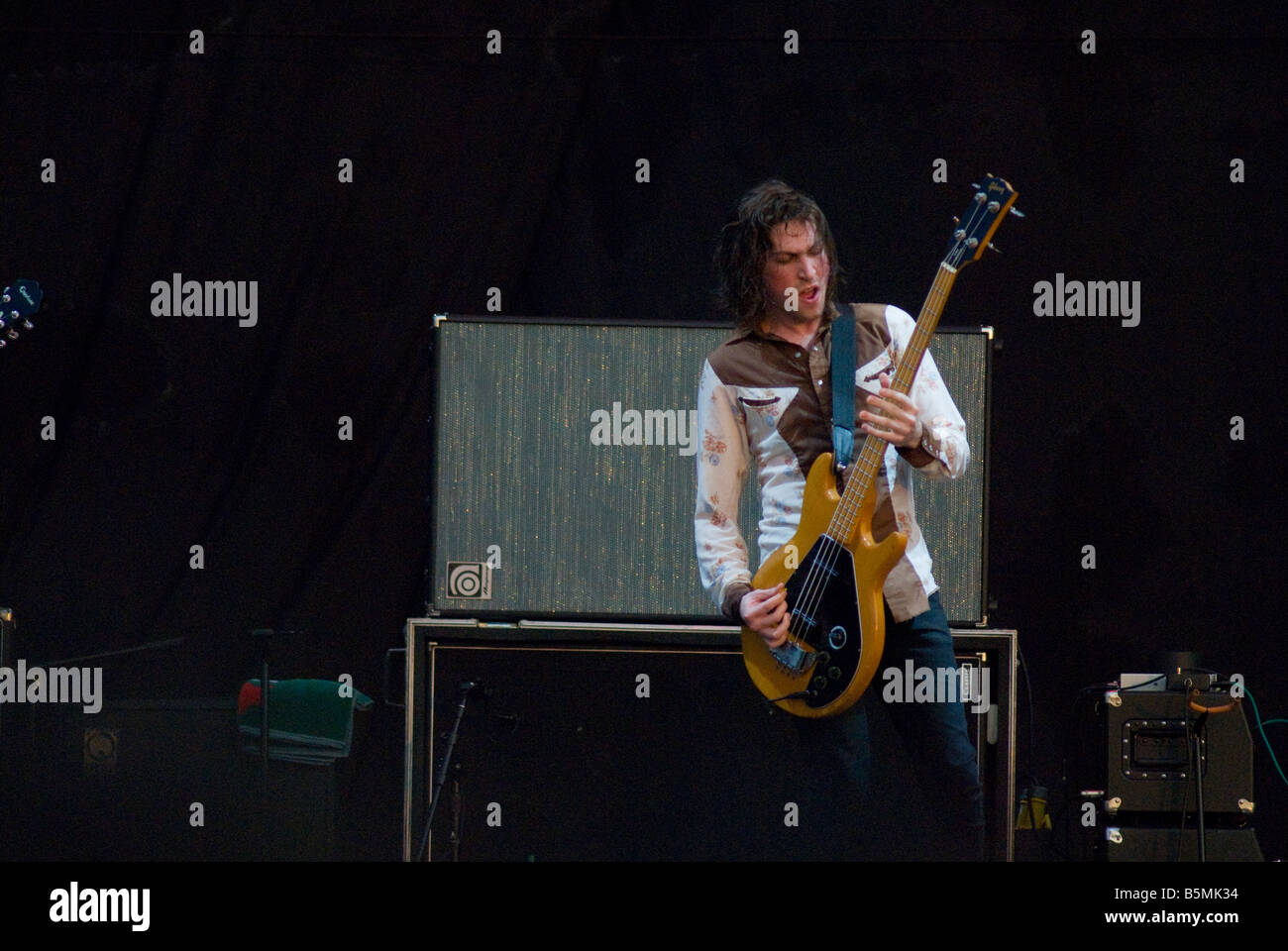 Michael shuman of queens of the stone age hi-res stock photography and ...