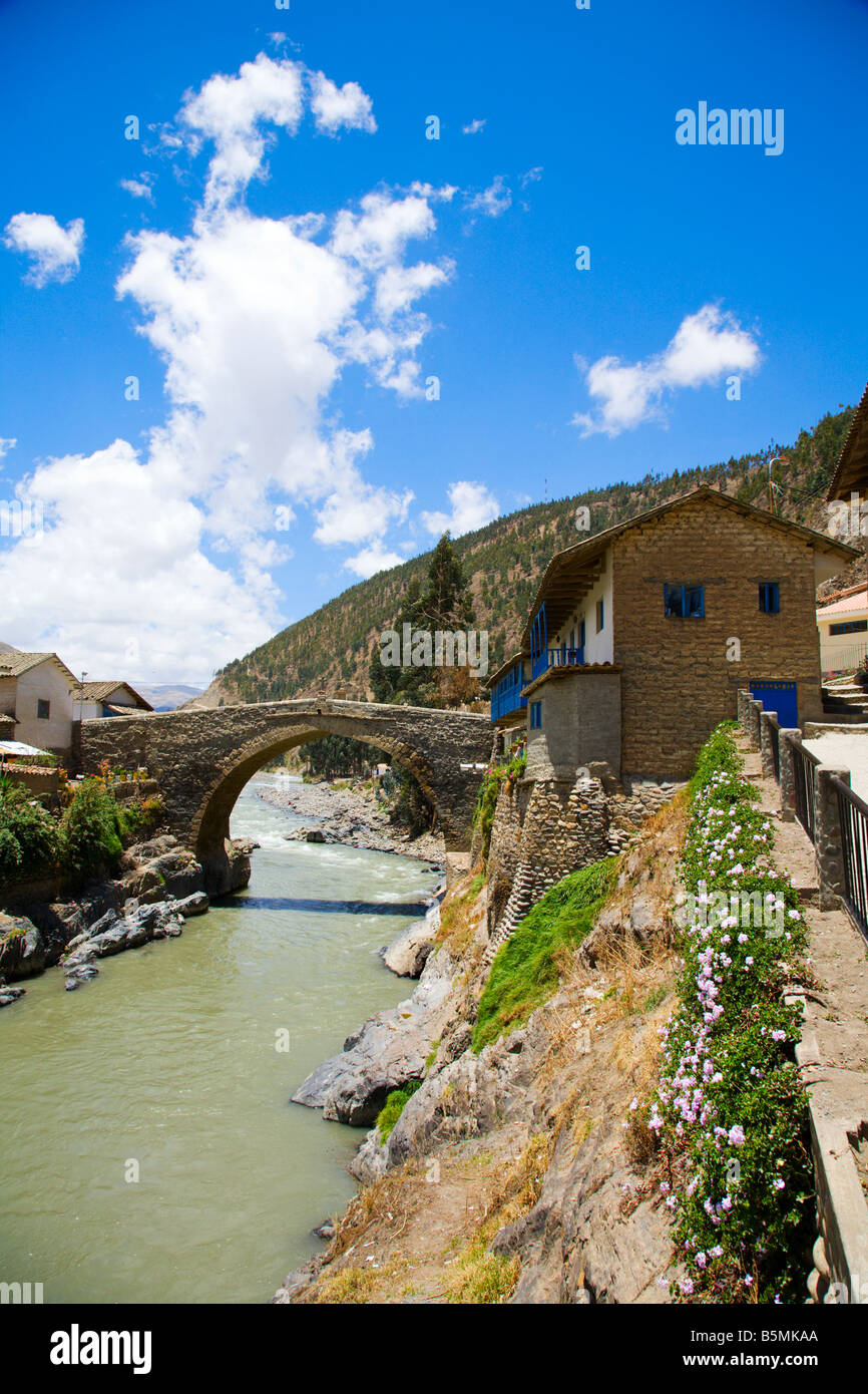 Village in Peru Stock Photo - Alamy