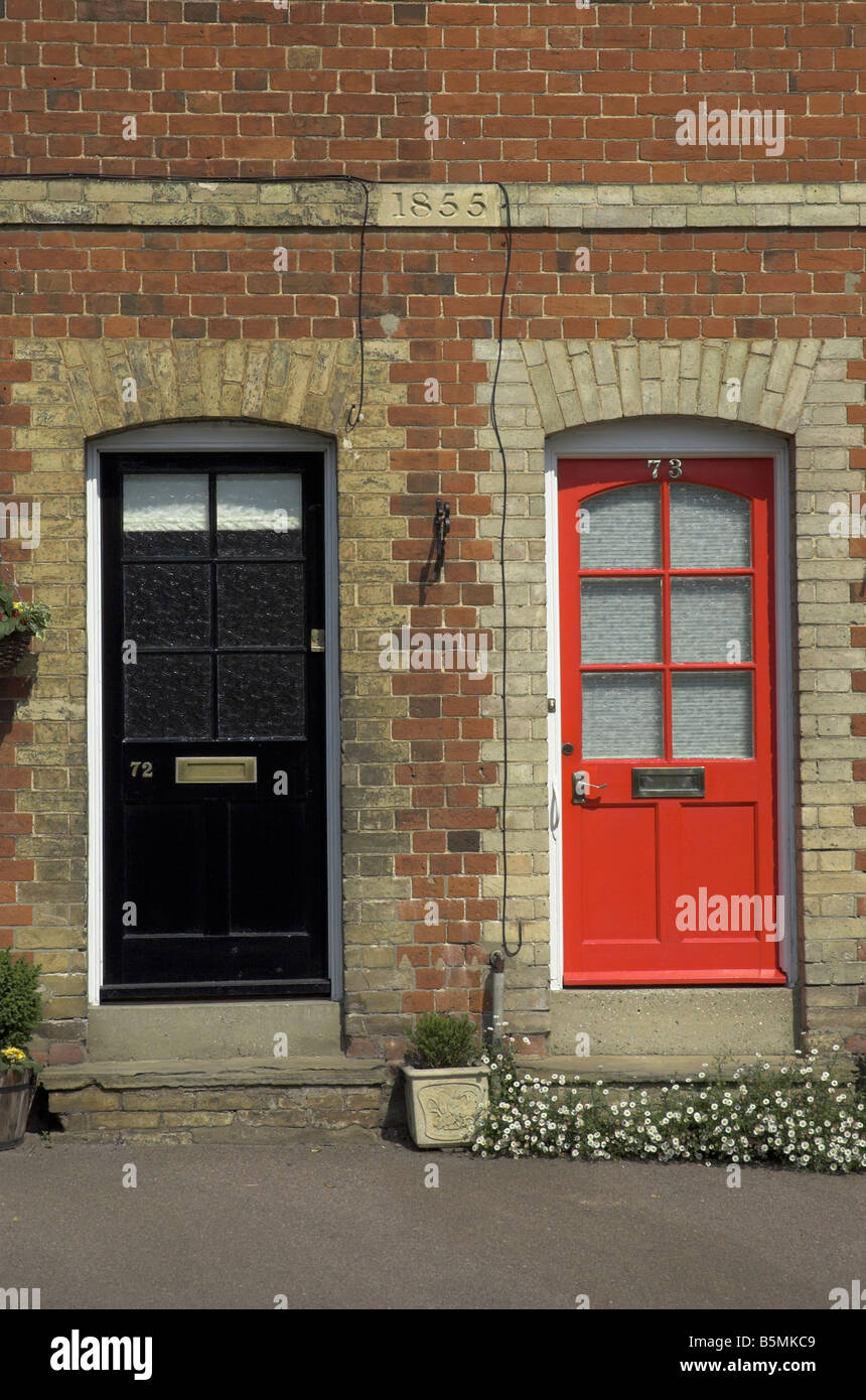 Two entrance doors hi-res stock photography and images - Alamy