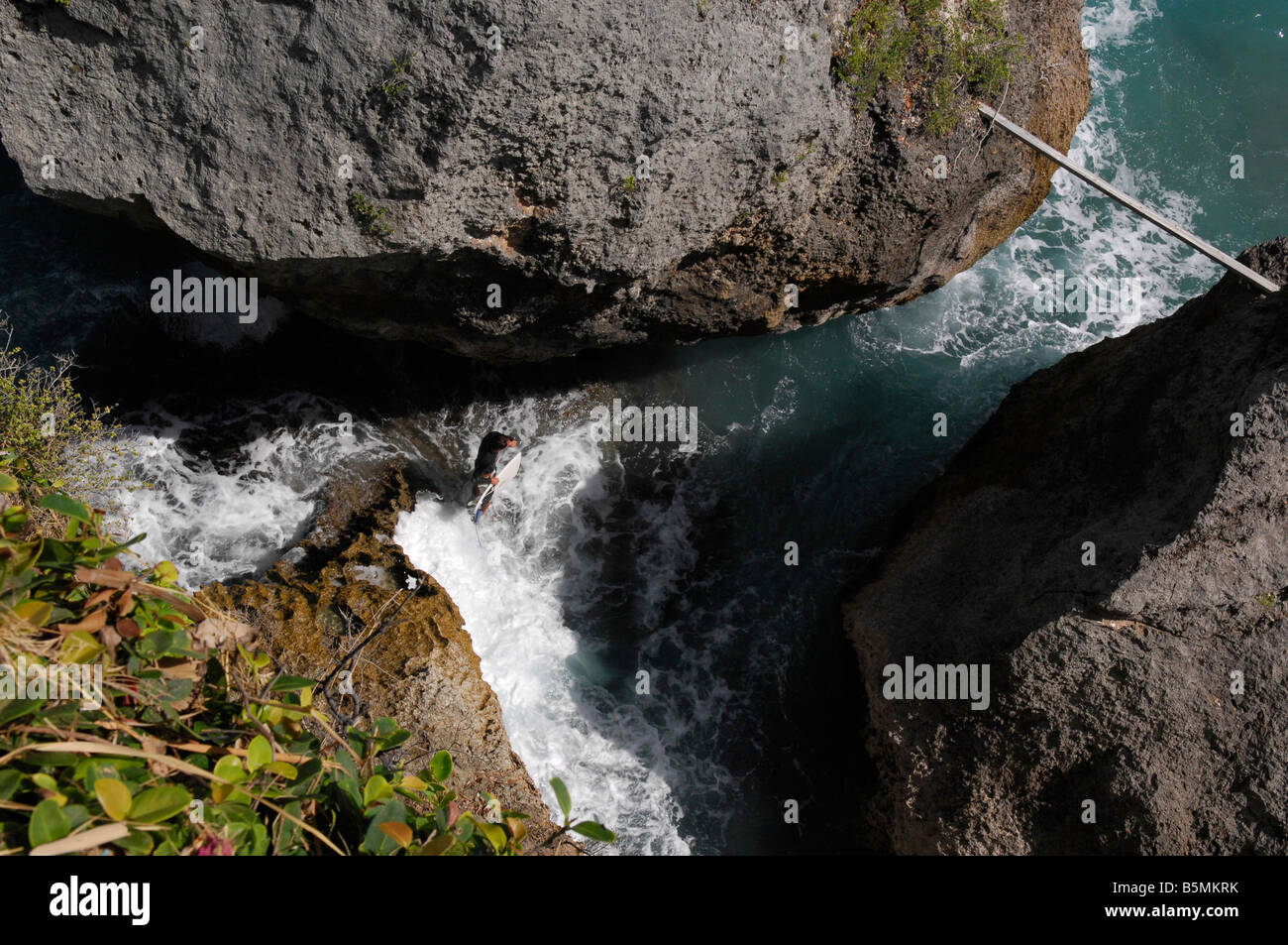 Salunban from high view, best of bali's surf area.Bali.Indonesia Stock ...