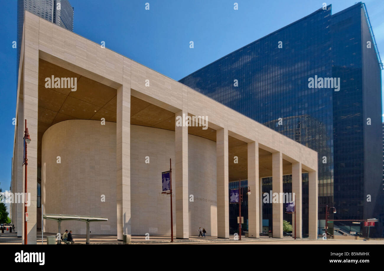 Jones Hall at Theater District in Houston Texas USA Stock Photo - Alamy