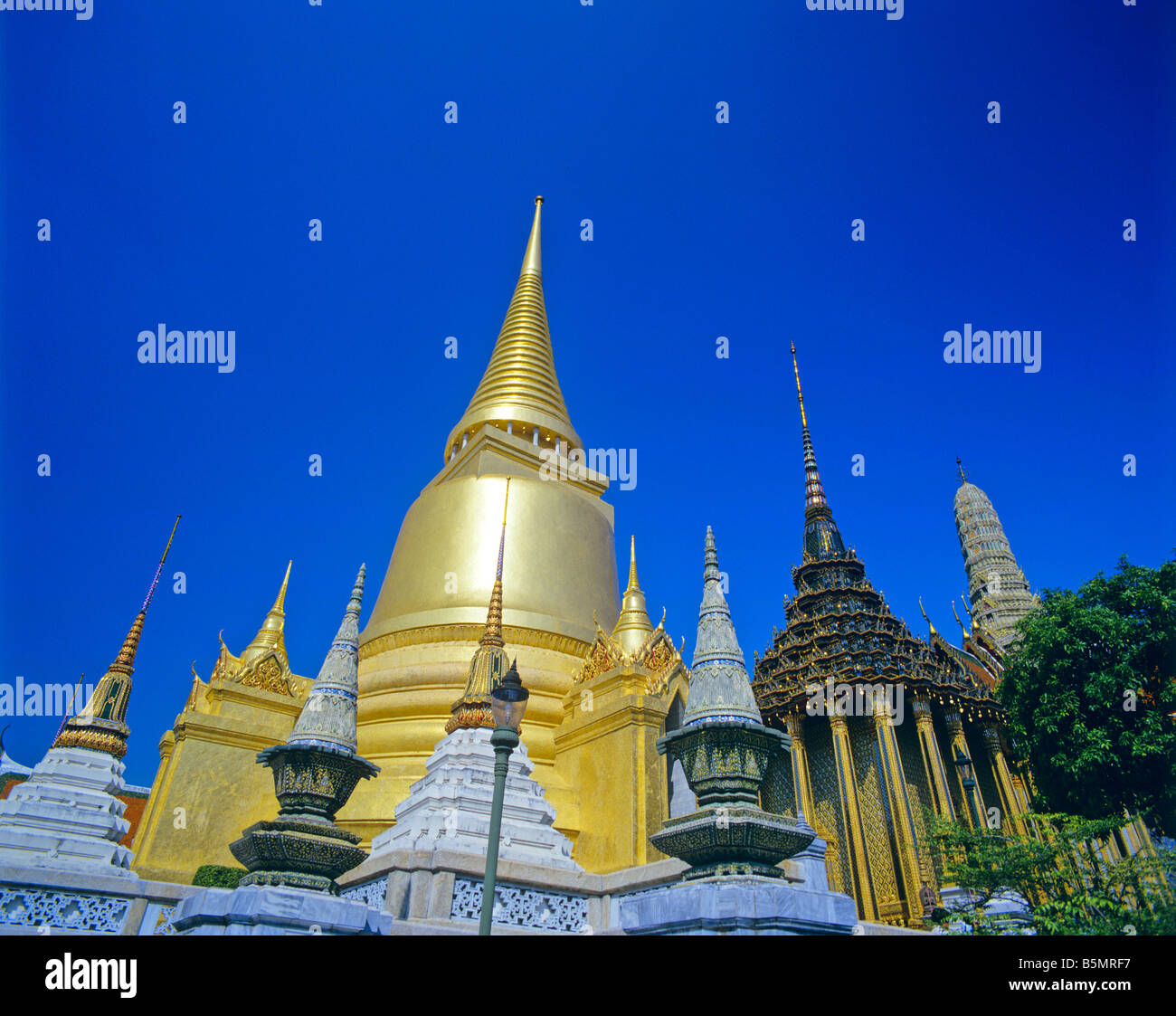 The Temple of the Emerald Buddha the Wat Phra Kaew Bangkok Thailand ...