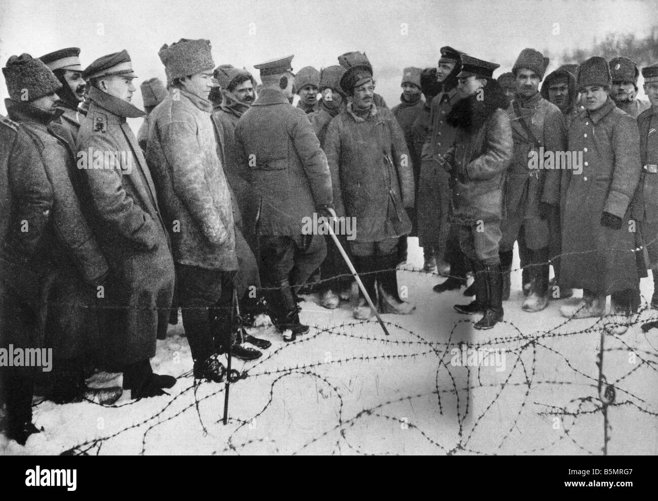 9 1917 12 15 A1 20 Ceasefire December 1917 World War One German Russian ...