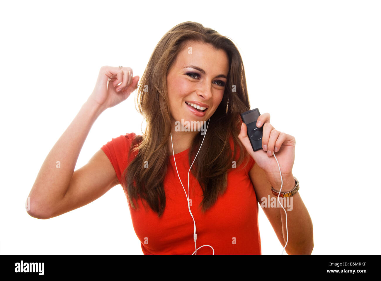 Ipod nano and earphones hi-res stock photography and images - Alamy