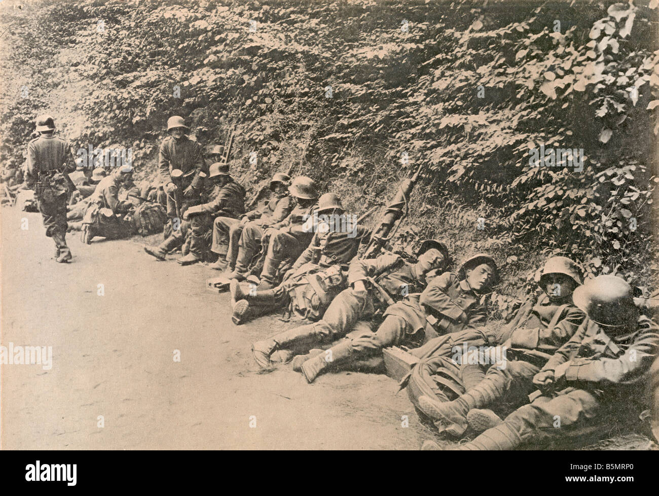 9 1918 6 9 A1 2 E WW1 West Fr Ger troops in Rast Photo World War 1 ...