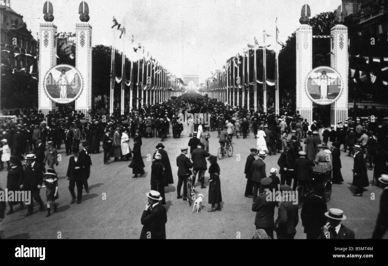 9FK 1919 7 14 A1 24 E Victory celebrations 14 7 1919 Paris Paris 14 ...
