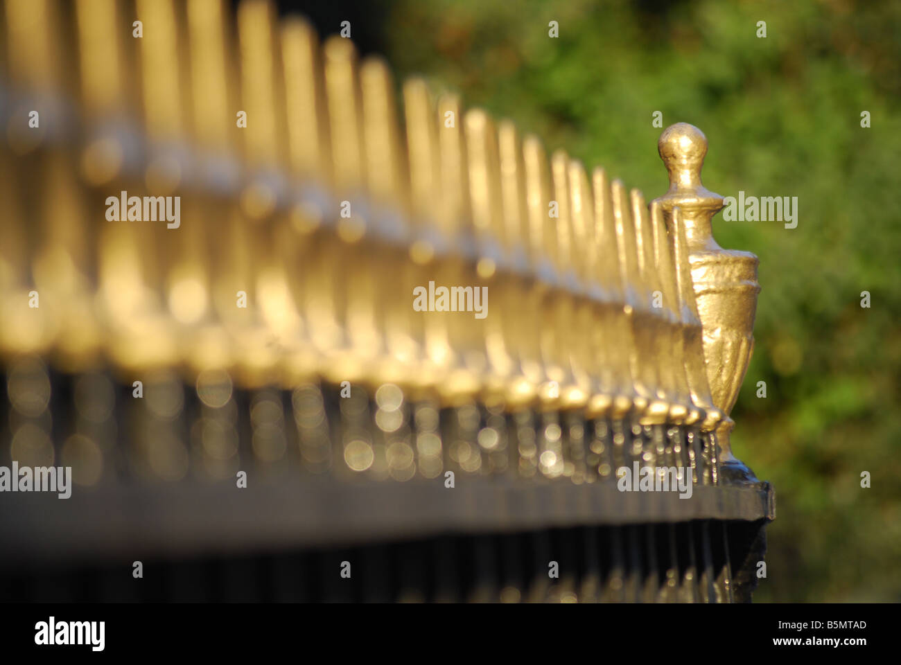 Gold railings hi-res stock photography and images - Alamy