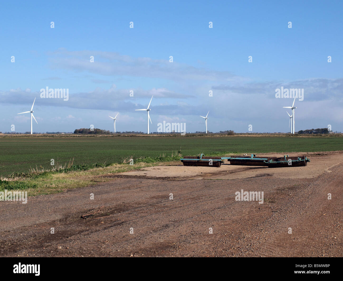 Wind farm land turbines hi-res stock photography and images - Alamy