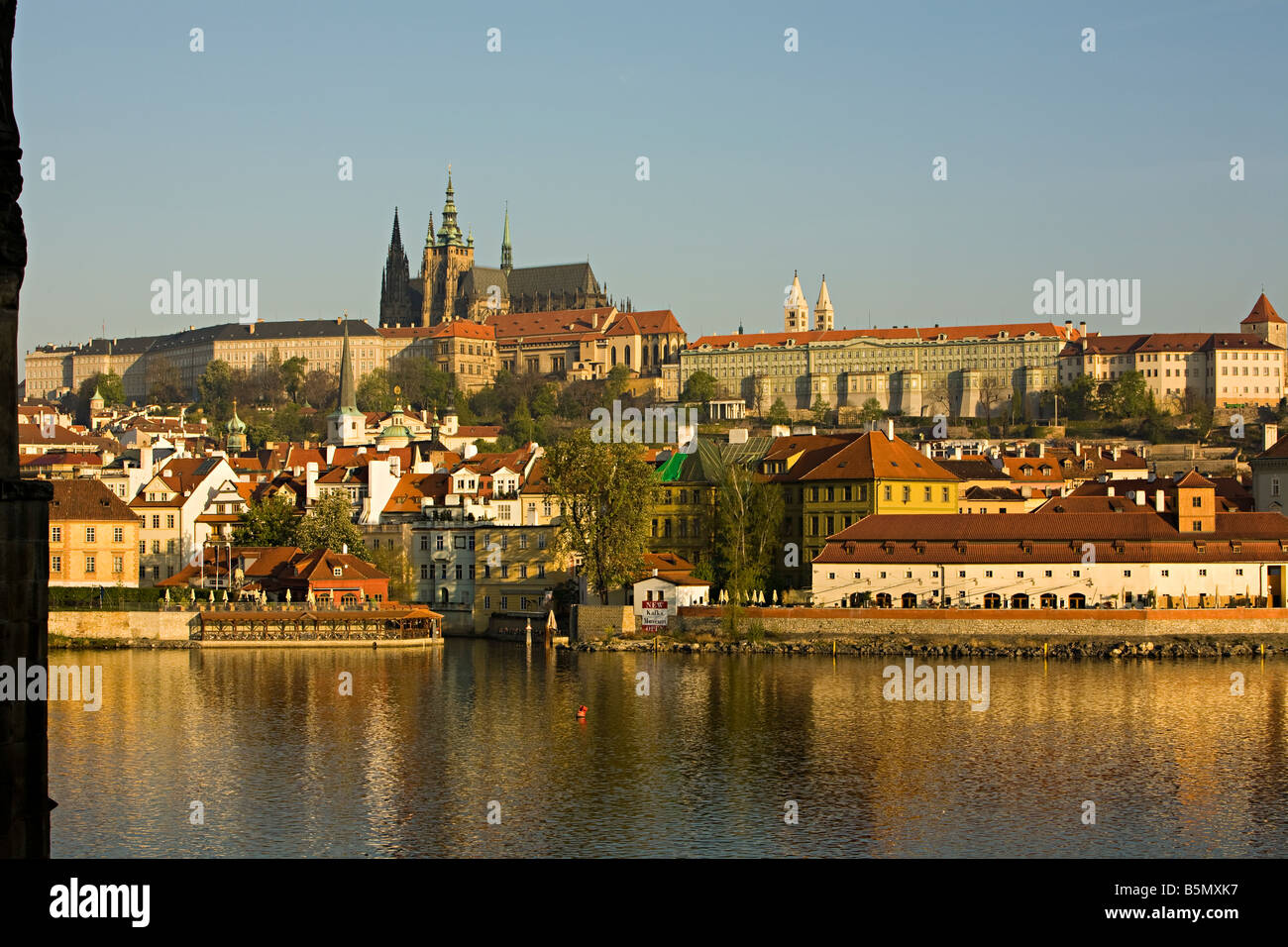 Prague vibrant scene castle hi-res stock photography and images - Alamy