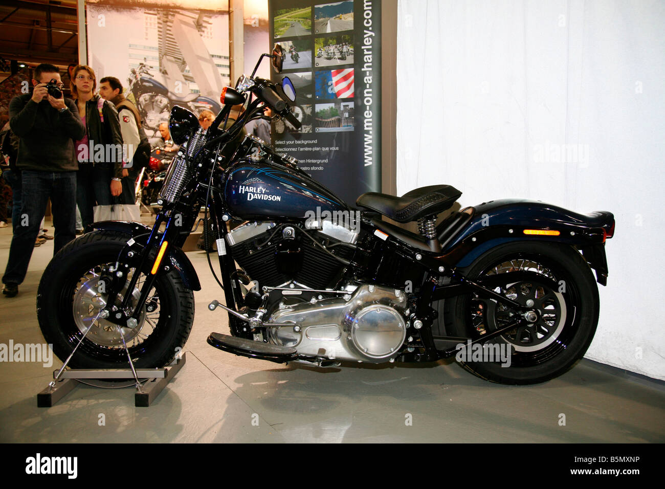 Milan international exhibition of cycle and motorcycle hi-res stock ...