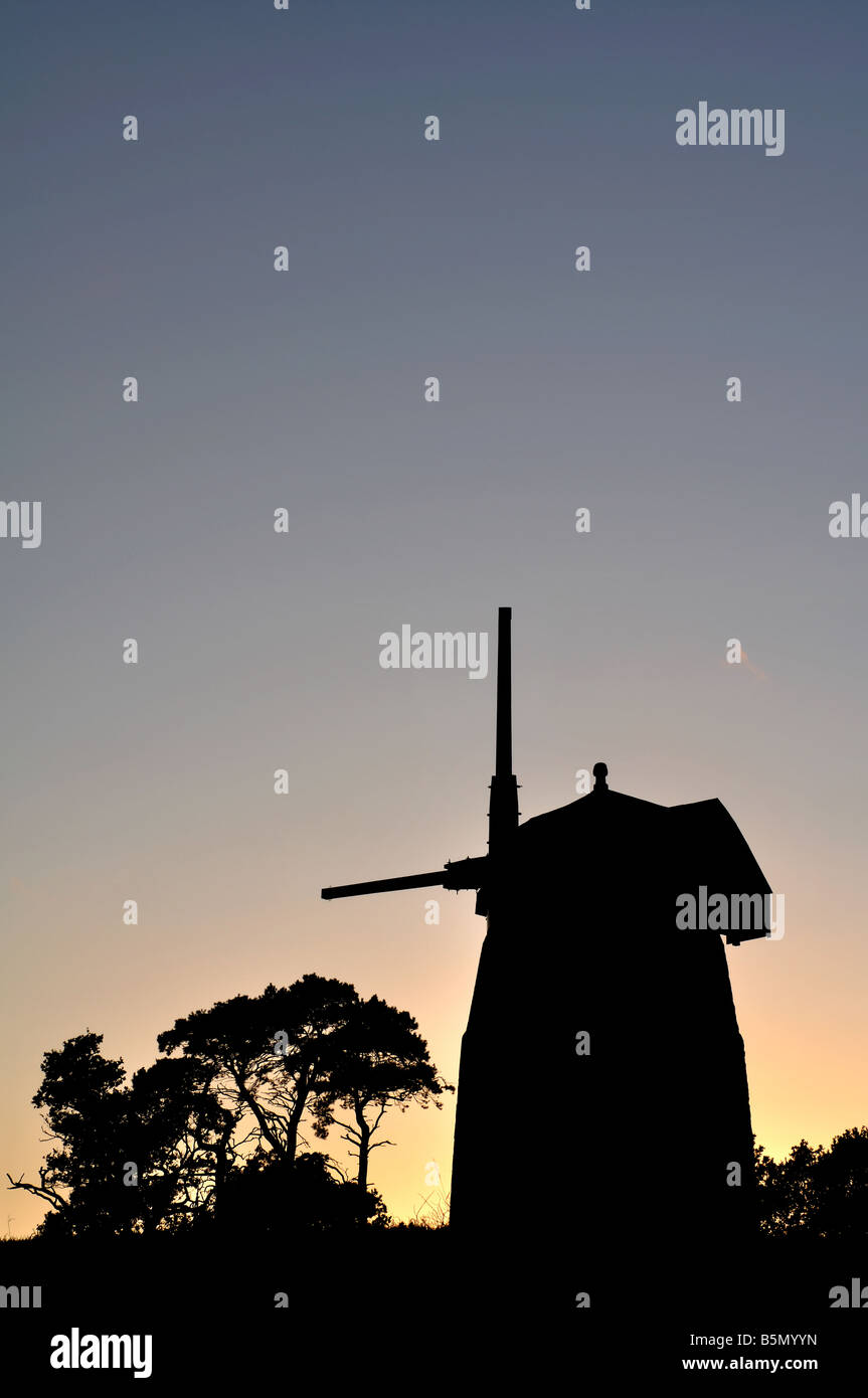 Tysoe Windmill at sunset, Warwickshire, England, UK Stock Photo - Alamy