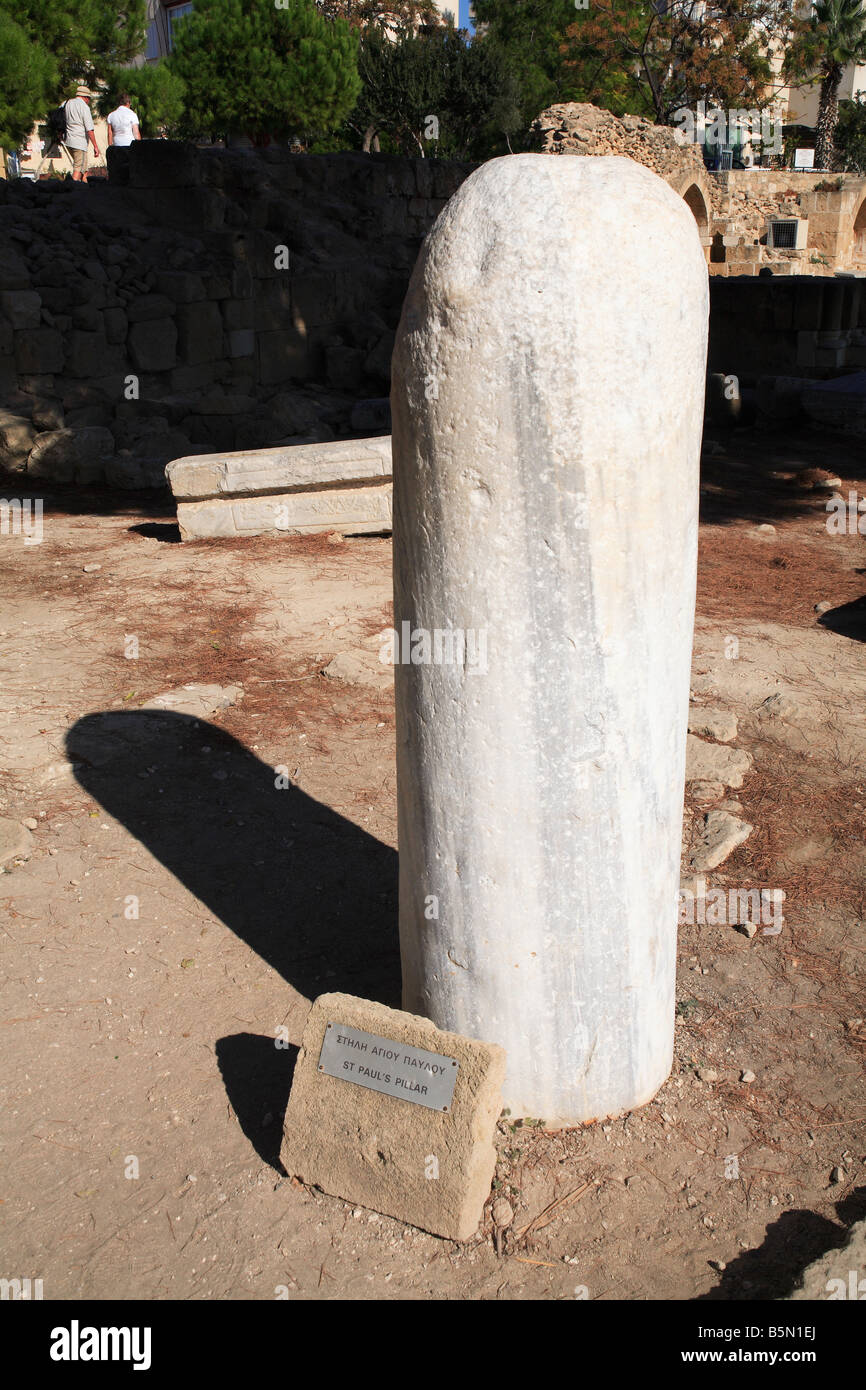 Pauls pillar pafos hi-res stock photography and images - Alamy