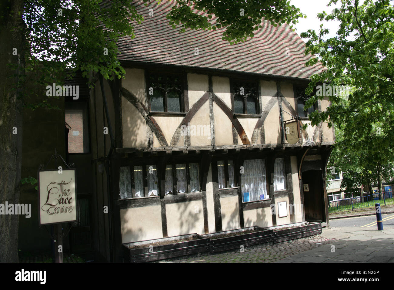 City of Nottingham, England. The medieval 14th century built Severns ...