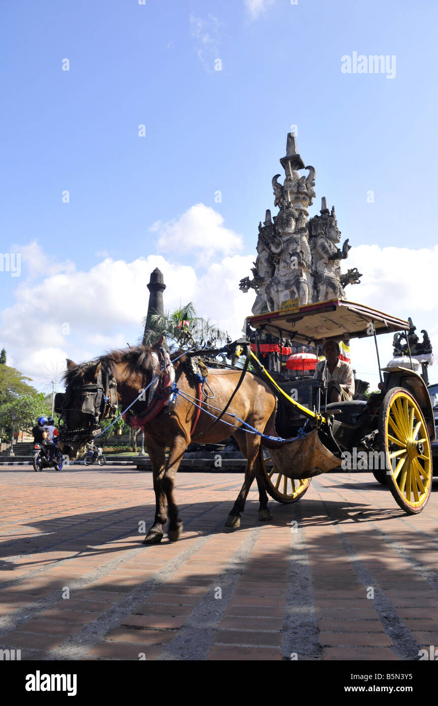 Horse carriage in Bali,Indonesia Stock Photo - Alamy