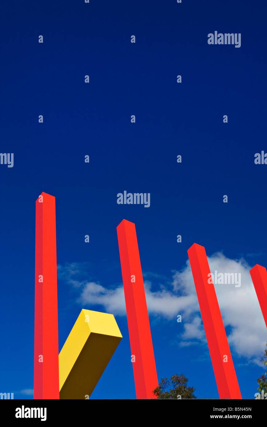 Melbourne Sculptures / The "Melbourne Gateway" landmark.Melbourne ...