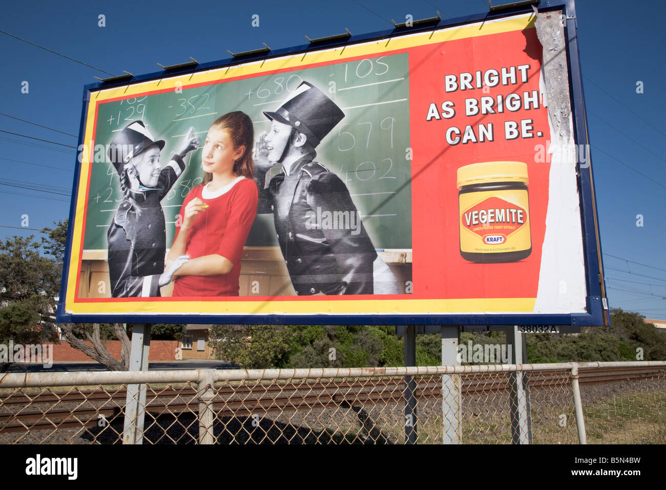 Advertising Poster Of Vegemite Helps Schoolchildren Melbourne Australia ...
