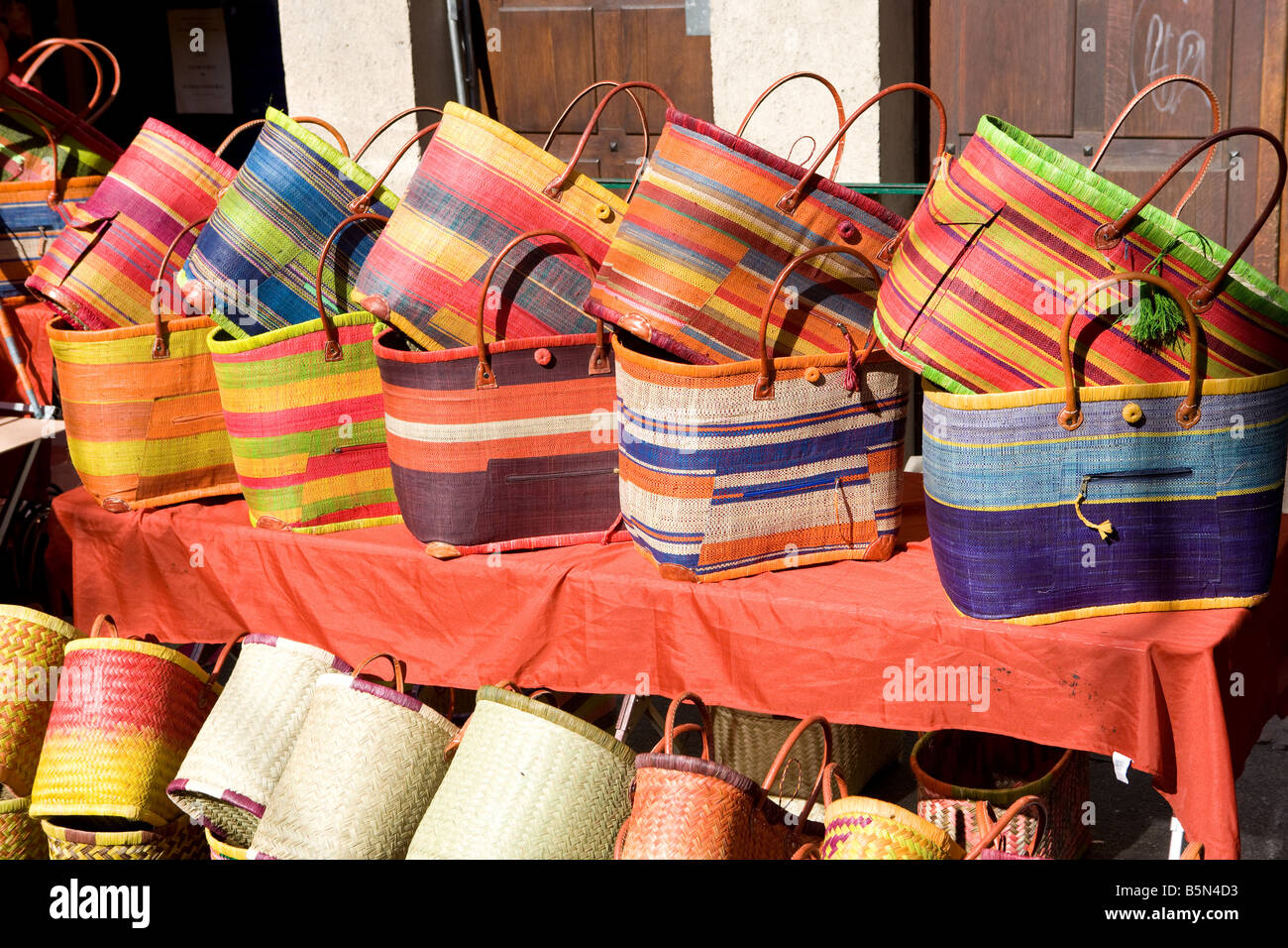 Group of baskets hi-res stock photography and images - Alamy