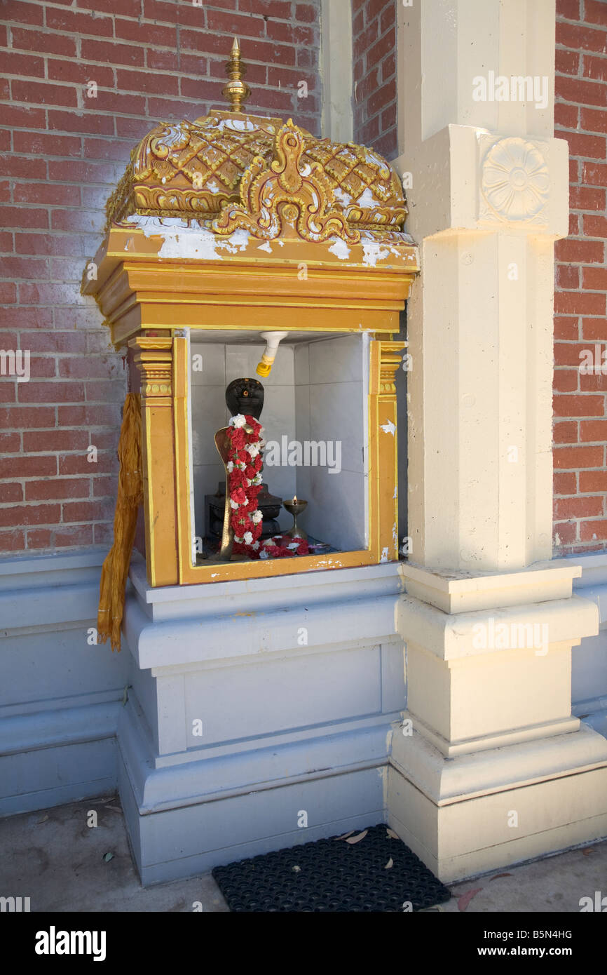 Murtis Of Ganesh With Garland Flowers Adelaide Australia Stock Photo ...