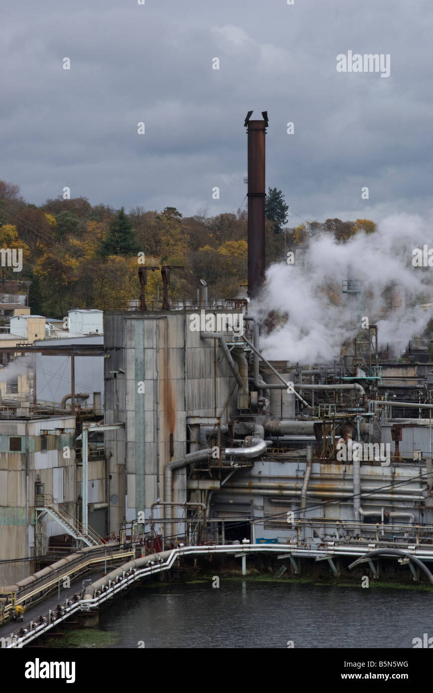 Blue heron paper mill hi-res stock photography and images - Alamy