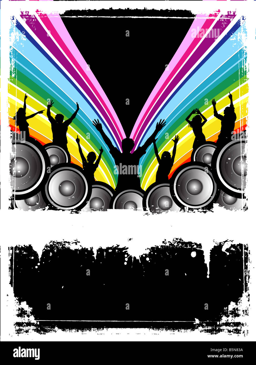 Grunge party hi-res stock photography and images - Alamy