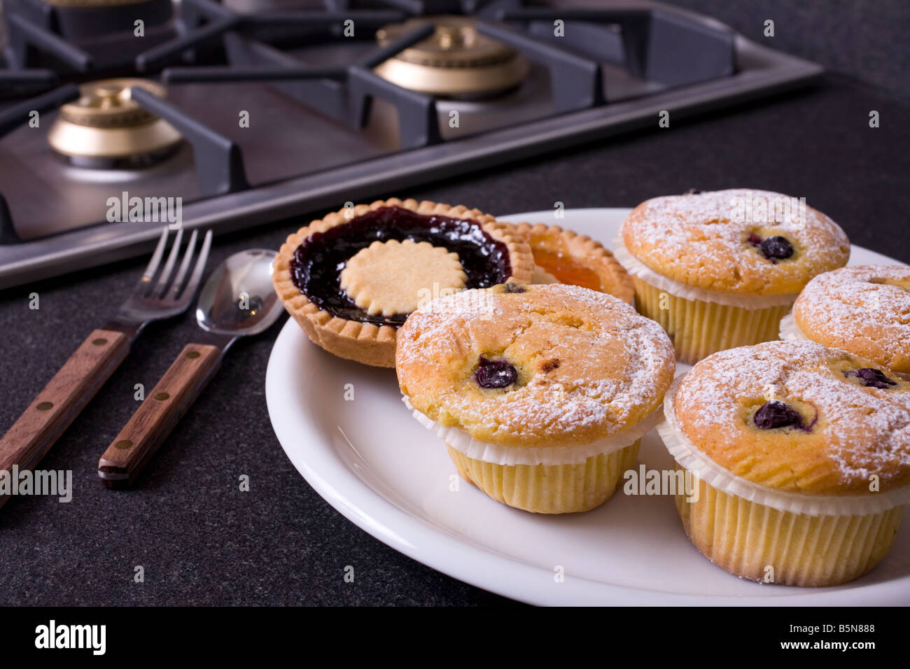 Spoon muffins hi-res stock photography and images - Alamy