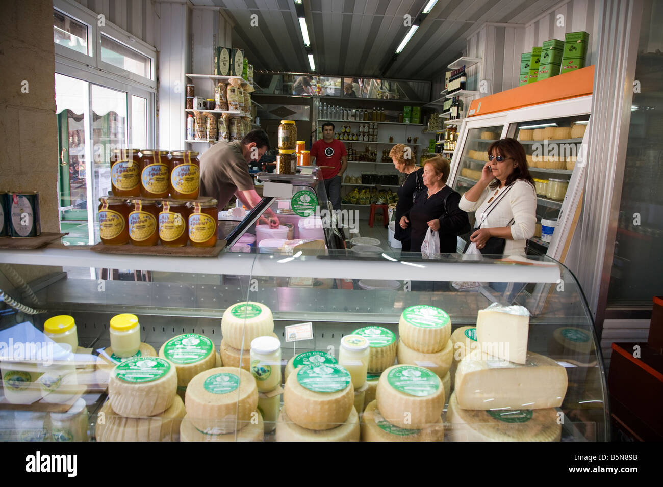 Chania crete shop hi-res stock photography and images - Alamy
