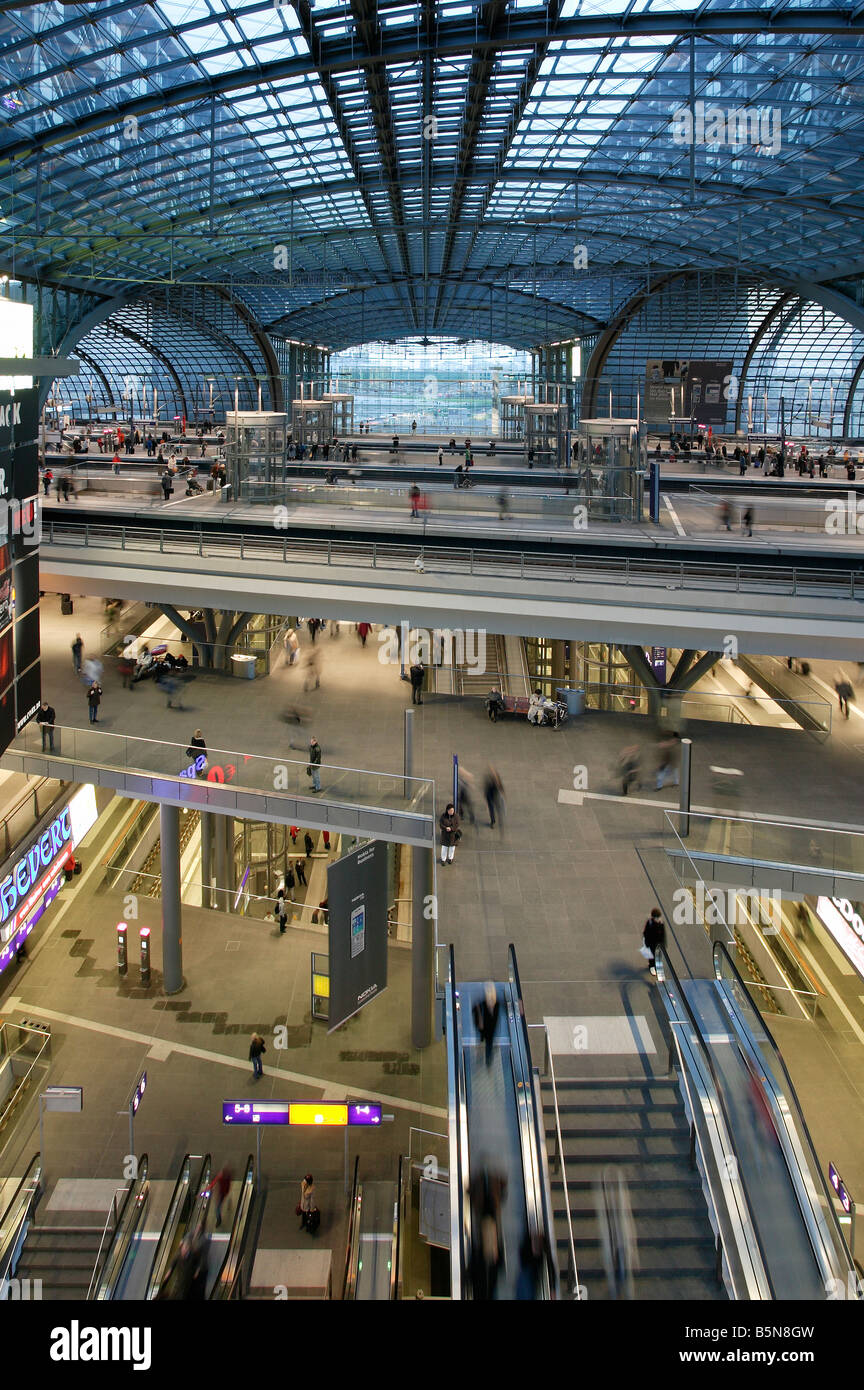 The Central Station in Berlin, Germany Stock Photo - Alamy