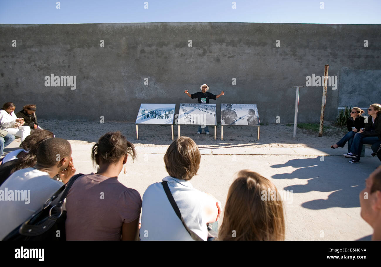 tour of robben island prison cape town south africa taken by previous ...